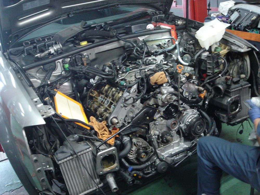 AUDI A6 タイミングベルト交換 | VENTILER